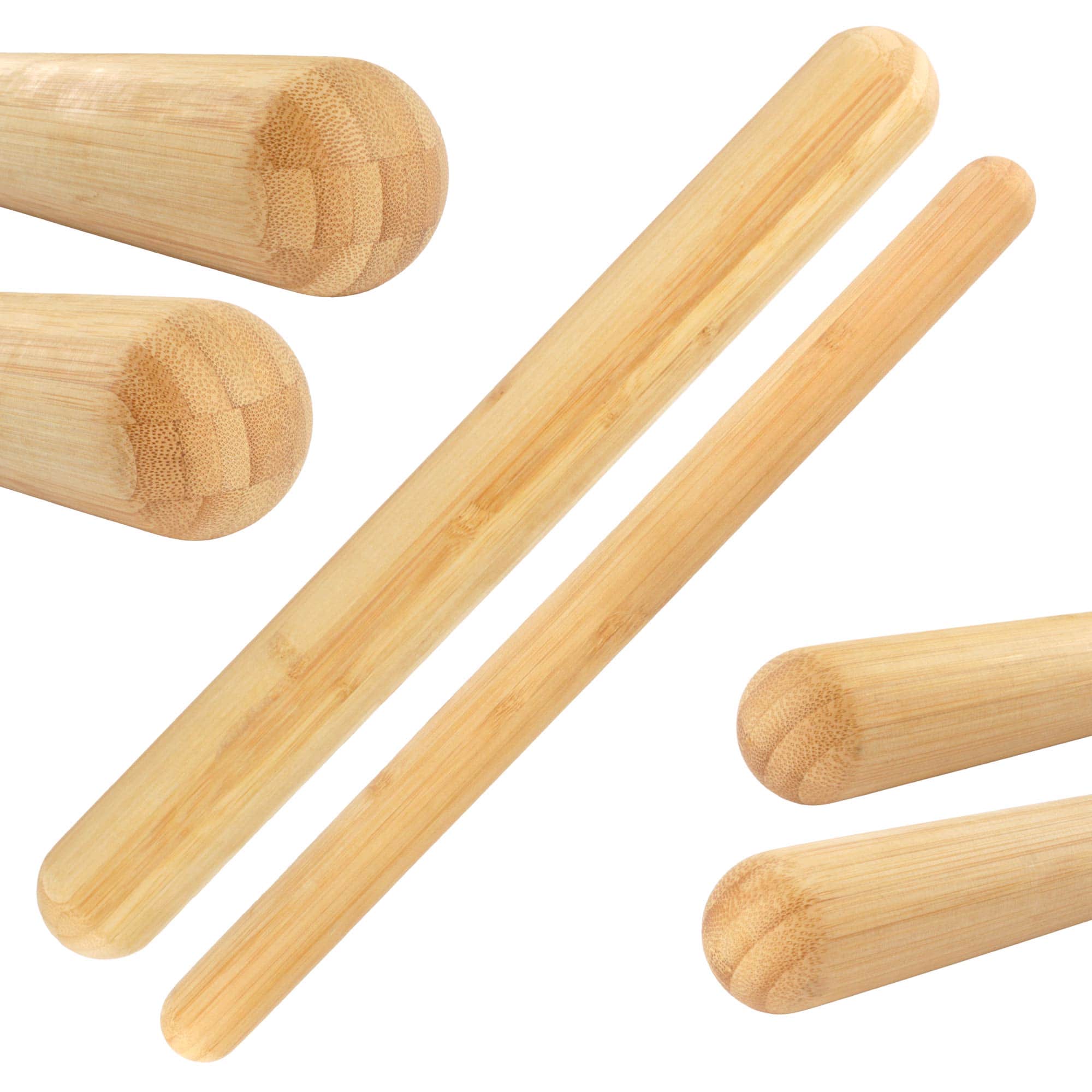 Premium Bamboo Rolling Pins / Baking Tools - Assorted Packs