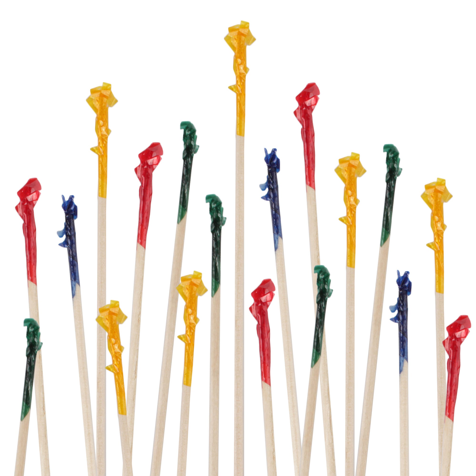 Confetti Frill Bamboo Food Picks
